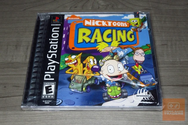 NICKTOONS RACING (PLAYSTATION 1 PS1 2001) FACTORY SEALED! - RARE! £85. ...