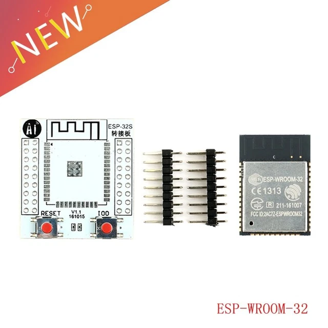 ESP32 IOT WIFI Wlan BLE Module+ESP-32S Adapter Board Pinboard Convertor ...