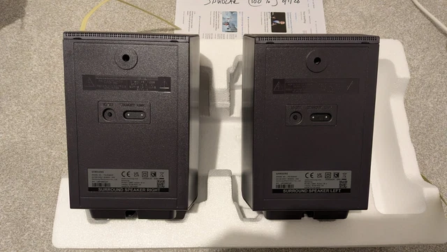 SAMSUNG HW-Q930F SOUND bar Satellite Speakers ONLY (Part no. PS-RQ930F ...