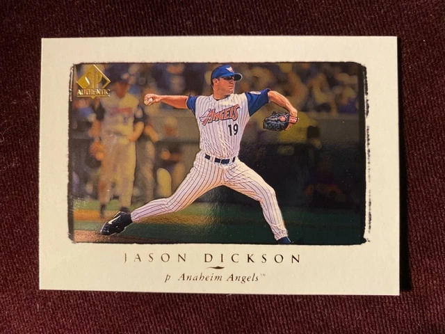 1998 SP AUTHENTIC #34 Angels Jason Dickson Baseball Card EUR 1,54 ...