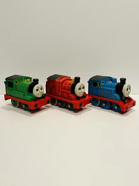 THOMAS THE TANK Engine Tomy Pull Back & Go Moving Eyes Thomas James And ...