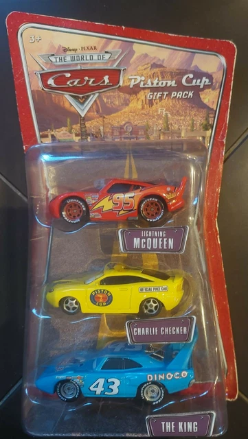 CARS - PISTON CUP GIFT PACK KING CHECKER McQUEEN - Mattel Disney Pixar ...