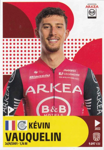 PANINI, TOUR DE France 2025: figurina 44 Kévin Vauquelin (Arkea) EUR 1,50 - PicClick IT