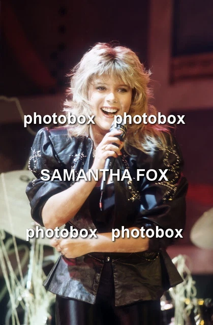 * SAMANTHA FOX - Exclusive Rare PHOTO PRINT 377 * EUR 9,99 - PicClick FR