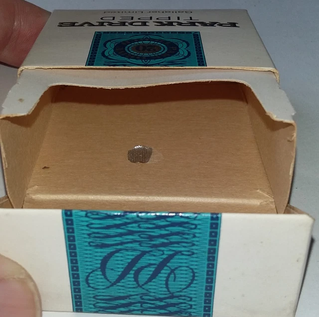 20 PARK DRIVE cigarette packet. Collectable, vintage, flip-top, EMPTY ...