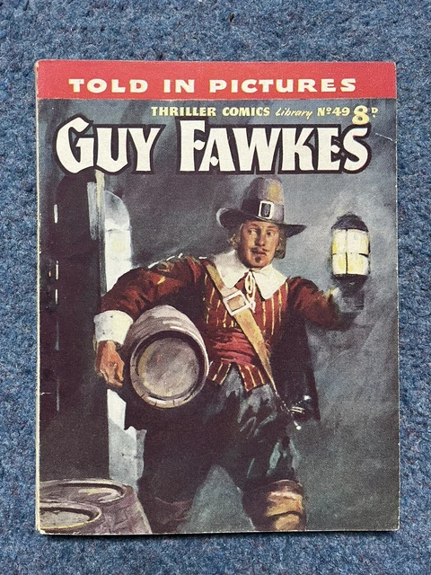 THRILLER PICTURE LIBRARY Comic No. 49 Guy Fawkes EUR 35,45 - PicClick IT