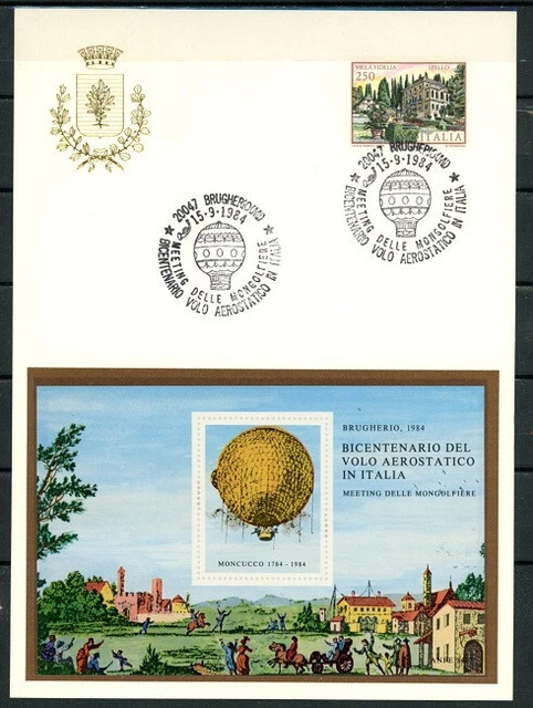 1984 BRUGHERIO MONGOLFIERE Commemorative Letter Lock (9/03) £0.86 ...