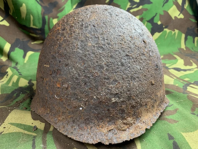 ORIGINAL WW2 RUSSIAN Army Ssh 40 Combat Helmet Relic - Russian Front £ ...