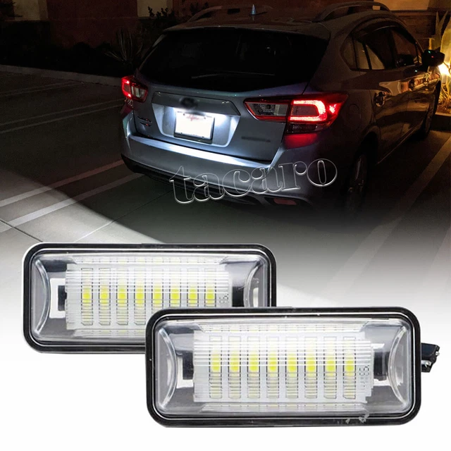 PAIR LED LICENSE Plate Tag Lights For Scion FR-S Toyota 86 Subaru BRZ ...