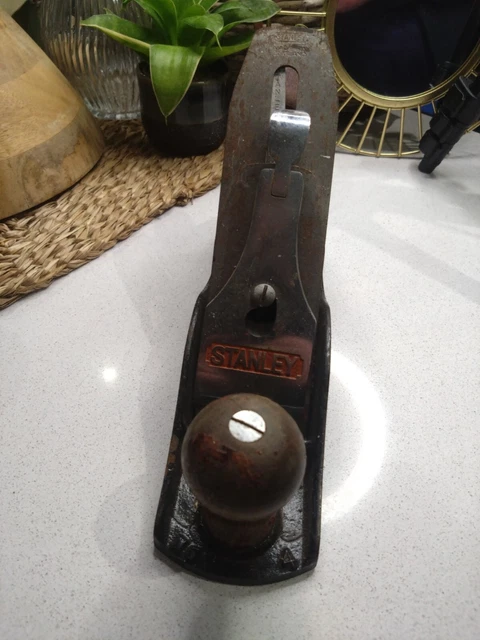 VINTAGE STANLEY BAILEY No.4 Carpenters Hand Smoothing Plane Carpentry ...