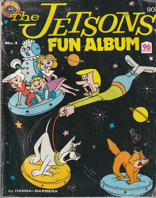 AUSTRALIAN HANNA-BARBERA - The Jetsons Fun Album #1 - Murray 1980 - 96 ...