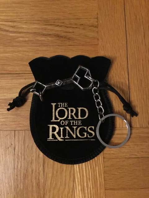 HOBBIT LOTR LORD of the Rings Thorin Oakenshield Key to Erebor Keychain ...
