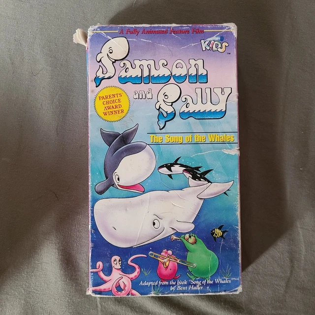 SAMSON AND SALLY Song Of The Whales VHS Just For Kids 1990 Rare ...