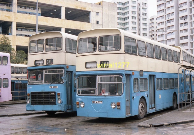 ORIGINAL BUS PHOTOGRAPHIC negative China Motor Bus Fleetline LF190 ...