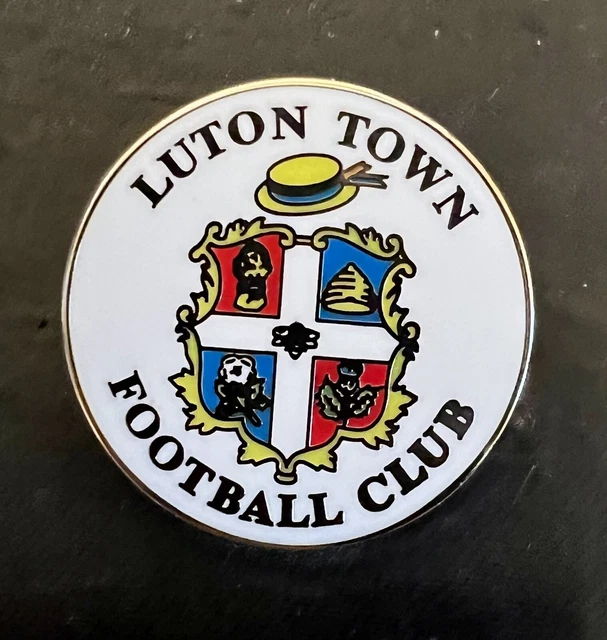 LUTON TOWN BADGE Badges Pin Football Club Fc. £3.00 - PicClick UK
