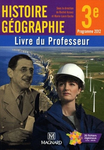 HISTOIRE GÉOGRAPHIE 3E : Livre du Professeur, programme 2012 EUR 9,13 - PicClick FR