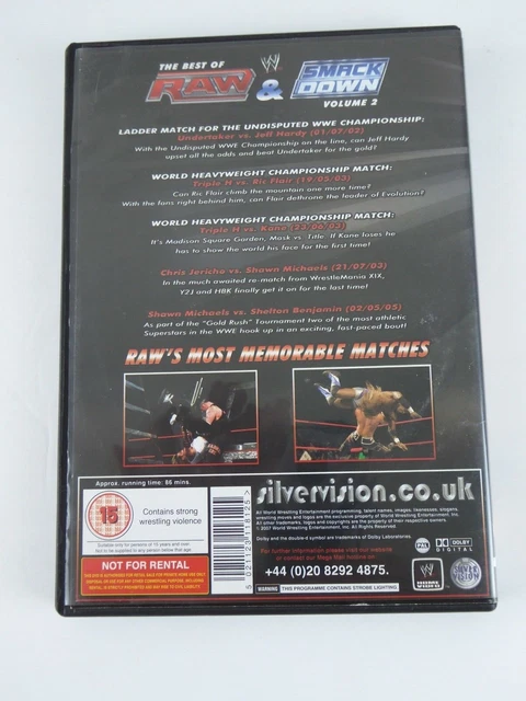 WWE: THE BEST Of Raw & Smack Down Volume 2 Dvd - Pre-Owned EUR 5,87 ...