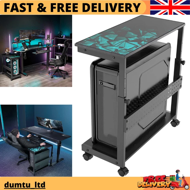 EUREKA ERGONOMIC COMPUTER Tower Stand,Height Adjustable PC Stand Black ...