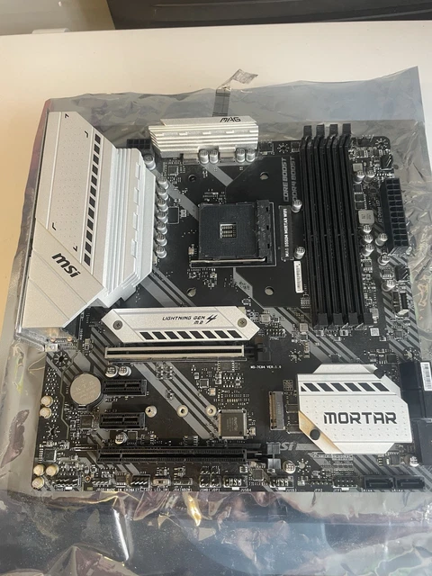 MSI MAG B550M MORTAR Wi-Fi Socket AM4 Micro ATX Motherboard £63.12 ...