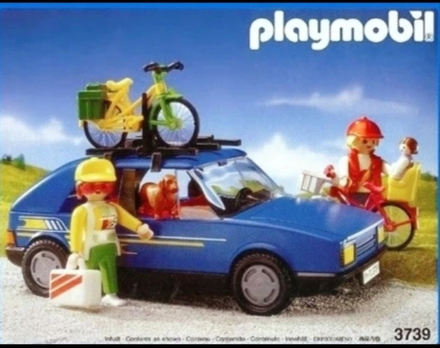 PLAYMOBIL 3739 - La Famille en Vacances - Vintage des Années 90 EUR 35 ...