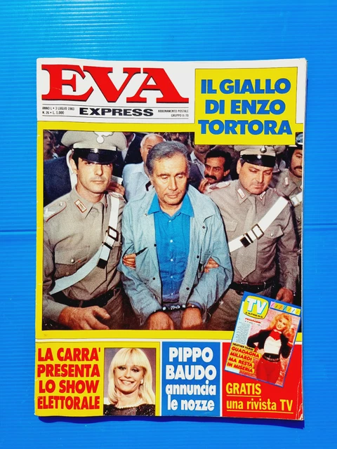 EVA EXPRESS 26-1983 Enzo Tortora-Raffaella Carra-Ursula Andress-Alain ...