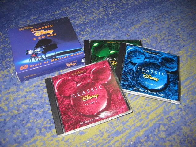 CLASSIC DISNEY: 60 Years of Musical Magic CD Collection Walt Disney ...