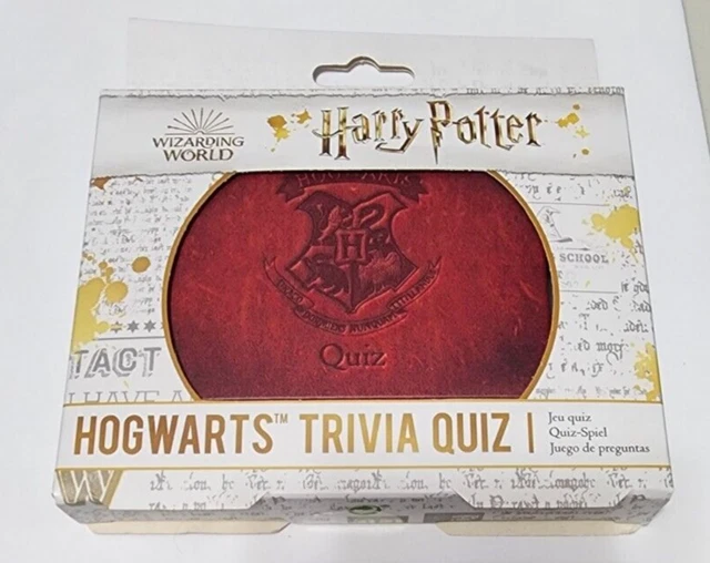 HARRY POTTER HOGWARTS Trivia Cards Quiz Game 200 Questions Set New £9. ...