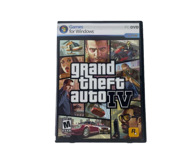 GRAND THEFT AUTO IV - Standard Edition (PC, 2008, Brand New, Sealed ...