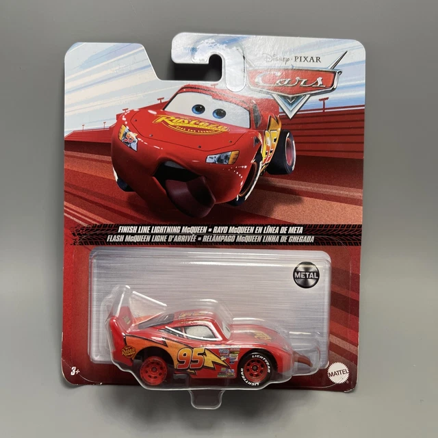DISNEY PIXAR CARS FINISH LINE Lightning McQueen Metal 2022 New £13.31 ...
