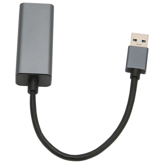 USB TO RJ45 Adapter Gigabit Ethernet Port External Driver Free Network ...