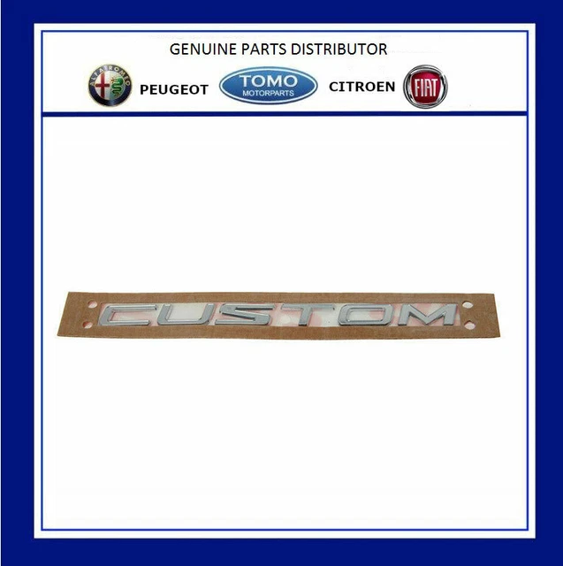 FORD TRANSIT CUSTOM Door Name Plate Badge Emblem 1792657 £39.58 ...