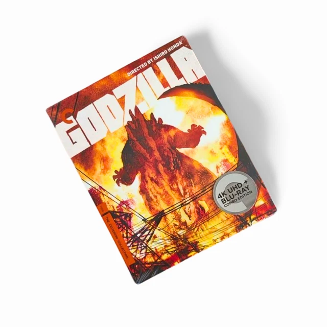 CRITERION COLLECTION GODZILLA (1954) 4K UHD + Blu-Ray #594 Slipcase NEW ...