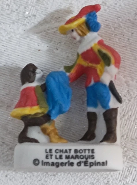 FÈVE IMAGERIE D'ÉPINAL, Le Chat Botté et le Marquis, Fève Mâtes EUR 3 ...