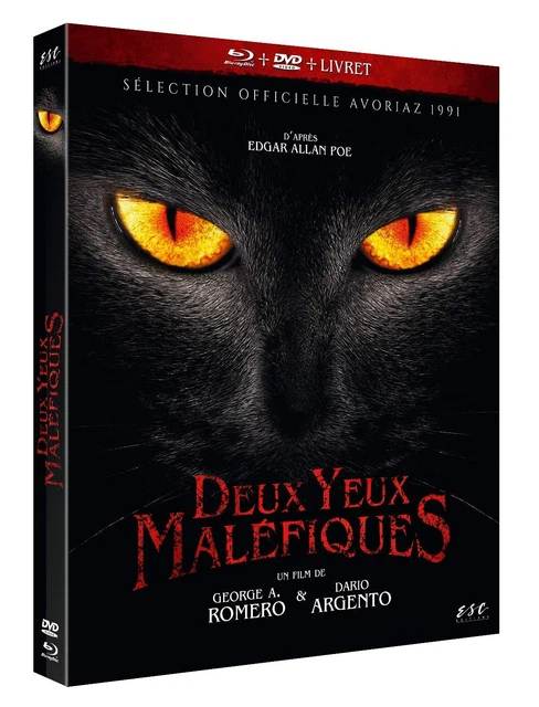 DEUX YEUX MALÉFIQUES (Blu-ray) Adrienne Barbeau Harvey Keitel Dario ...