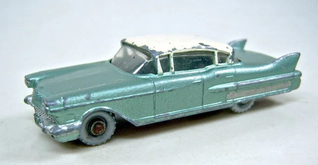 MATCHBOX RW 27C Cadillac 60 Special Rare 1. Color Metallic Green $389. ...