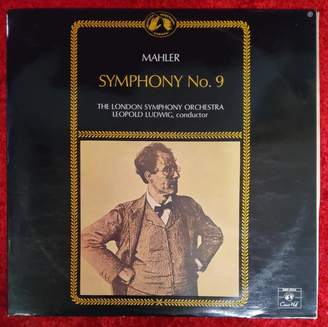 MAHLER SYMPHONY NO.9 - The London Symphony Orchestra Vinyl Record ...