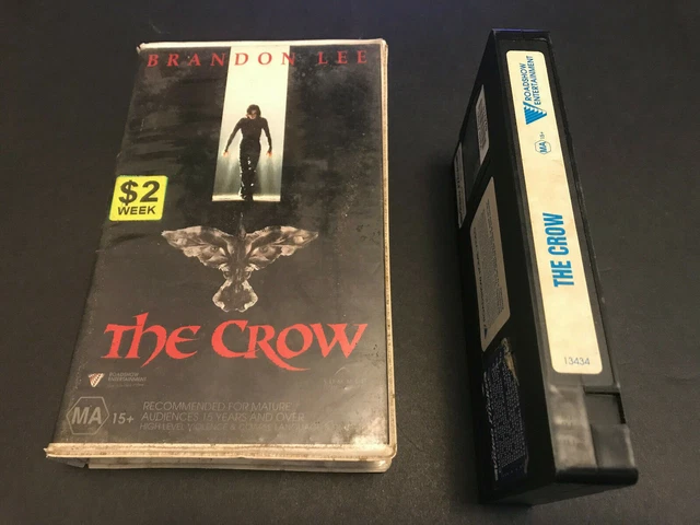 THE CROW AUSTRALIAN Vhs Movie Pal Format Video Big Box EUR 35,71 ...