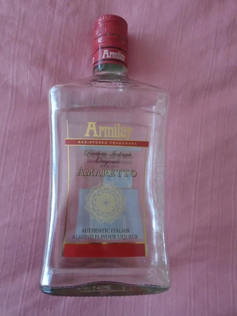 AMARETTO BOTTLE: ARMILAR: EMPTY: Upcycle / lamp / etc: 70cl size: £3.50 ...