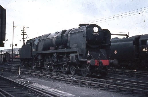 ORIGINAL COLOUR SLIDE of 34026 SR West Country steam loco £4.99 ...
