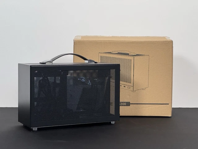 MININEO S300 MINI ITX PC Case Small Form Factor. Includes Riser Cable ...