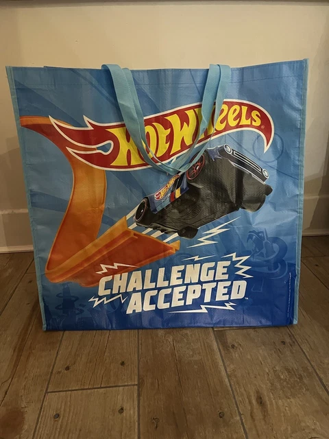 HOT WHEELS GIFT Bag Giant XXL Challenge Accepted Monster Trucks Xmas ...