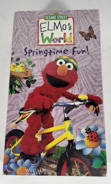 SESAME STREET COMPUTER Caper VHS W/ Bonus Elmos World VHS 2002 Brand ...