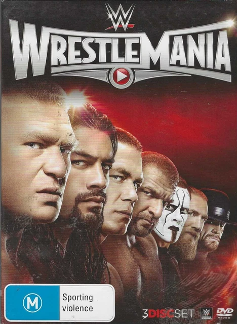 WWE-WRESTLE MANIA XXXI (Collector's Edition, DVD, 2015) £7.72 - PicClick UK