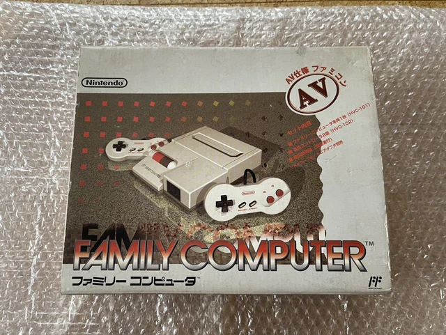 FC AV FAMICOM Top Loader Family Computer Console Nintendo New Japan ...