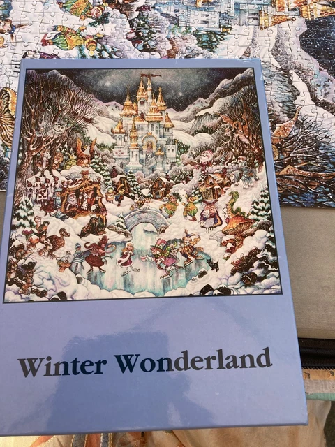 JIGSAW PUZZLE WINTER WONDERLAND 1000 PIECE JIGSAW PUZZLE Complete EUR 3 ...