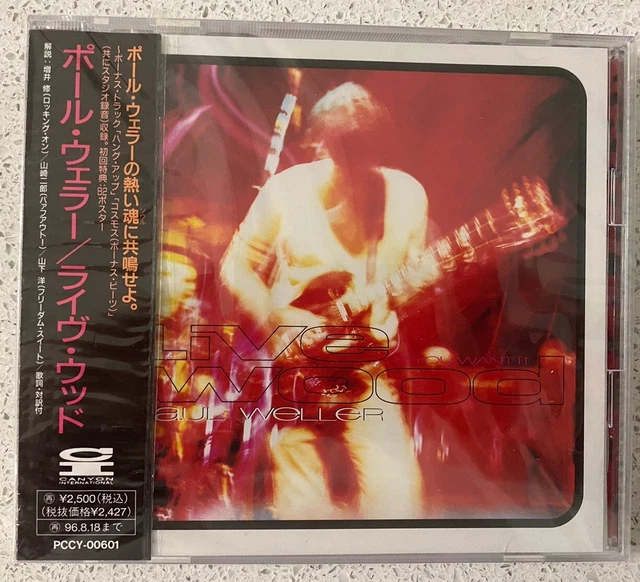 PAUL WELLER - Live Wood (CD) JAPAN OBI PCCY-00601 NEW & Sealed RARE Promo !! £39.98 - PicClick UK
