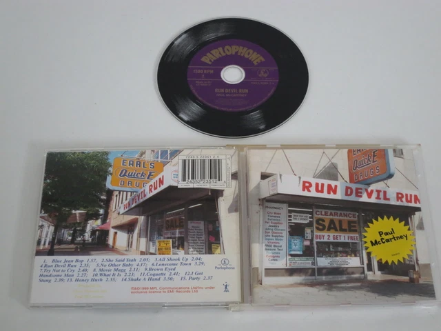 PAUL MCCARTNEY / Run Devil Run ( Mpl Parlophone 7243 5 22351 2 4) CD ...