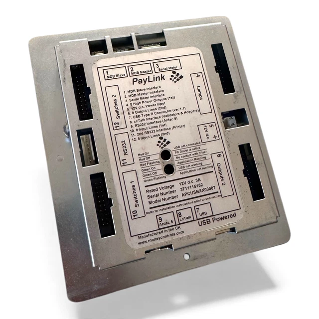 CPI MONEY CONTROLS Paylink Model no. APCUSBXX00007 EUR 121,33 - PicClick DE