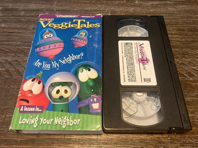 Veggietales Are You My Neighbor Vhs 1995 Eur 109 Picclick Fr 0282
