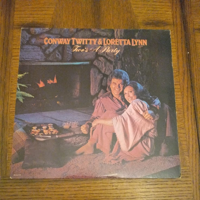 CONWAY TWITTY LORE - Two's A Party - Lp MCA 5178 en très bon état neuf ...